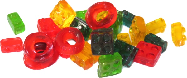 Amos 4D Gummy Blocks Car Kits