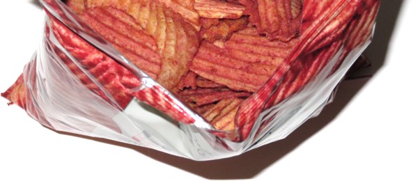President's Choice Loads of Ketchup Rippled Potato Chips
