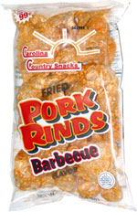 Carolina Country Snacks Fried Pork Rinds Barbecue