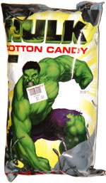 Hulk Cotton Candy