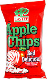 Tastee Apple Chips Red Delicious