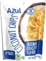 Azul Coconut Chips Original Toasted Flavor