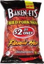 Slim Jim Pork Rinds Squealin' Hot