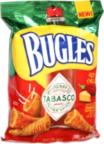 Bugles Tabasco Hot & Cheesy