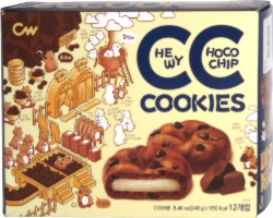 CW Chewy Choco Chip Cookies
