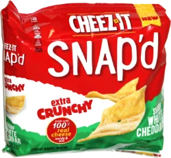Cheez-It Snap'd Extra Crunchy Sharp White Cheddar