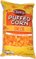 Clancy's Puffed Corn Cheese