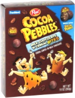 Post Cocoa Pebbles Milk Chocolate 'N Cereal Bites