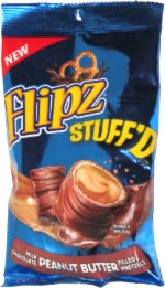 Flipz Stuff'd Milk Chocolate Peanut Butter Filled Pretzels