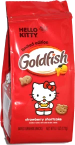 Goldfish Hello Kitty Strawberry Shortcake