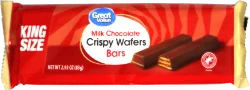 Great Value Milk Chocolate Crispy Wafer Bars