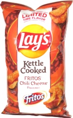 Lay's Kettle Cooked Fritos Chili Cheese Flavored