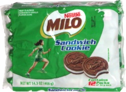 Nestlé Milo Sandwich Cookie Vanilla Creme