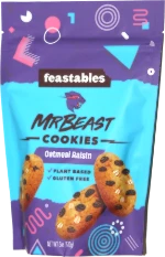 Mr Beast Cookies Oatmeal Raisin