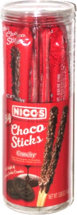 Nikos Big Choco Sticks Crunchy
