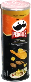 Pringles Chef Morgan Black Truffle Velvet Mashed Potatoes Flavor