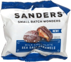 Sanders Small Batch Wonders Milk Chocolate Sea Salt Caramels