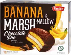Tastee Banana & Marsh-Mallow Chocolate Pie