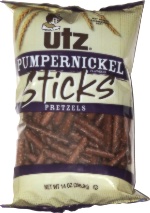 Utz Pumpernickel Sticks