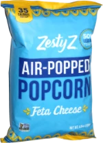 ZestyZ Air-Popped Popcorn Feta Cheese