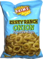 Brim's Zesty Ranch Onion Flavored Rings