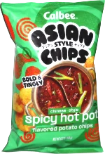 Calbee Asian Style Chips Chinese-Style Spicy Hot Pot Flavored Potato Chips