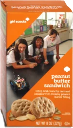 Girl Scouts Peanut Butter Sandwich