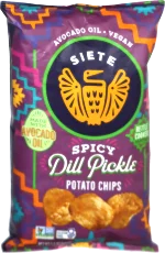 Siete Spicy Dill Pickle Potato Chips