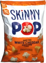 Skinny Pop Dairy Free White Cheddar Popcorn