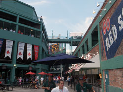 The Big Concourse (Boston - Behind the right field stands, Fenway Park.)